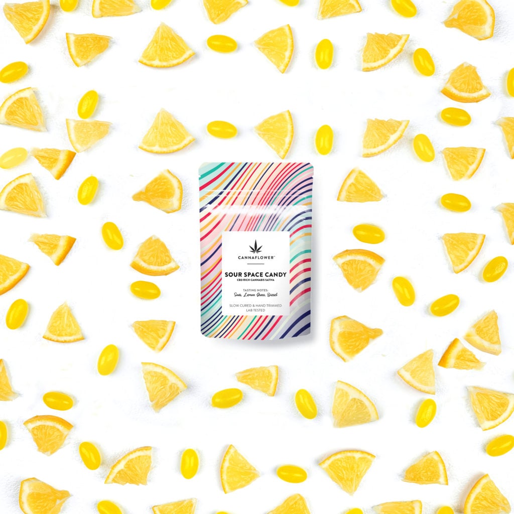 Sour Space Candy CBD Hemp Flower Strain | Cannaflower