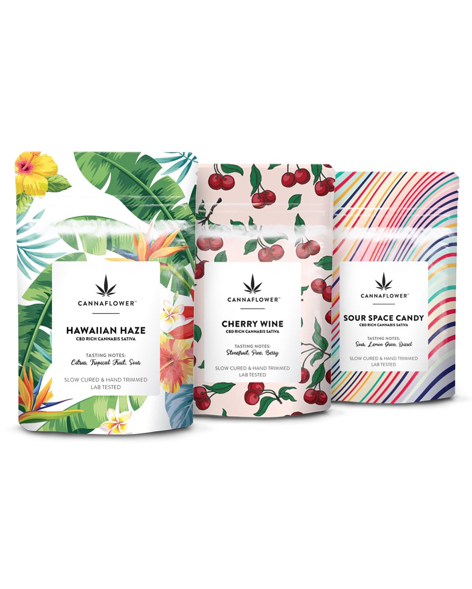 Soothe & Relieve CBD Sampler Pack (3 Strains) | Cannaflower